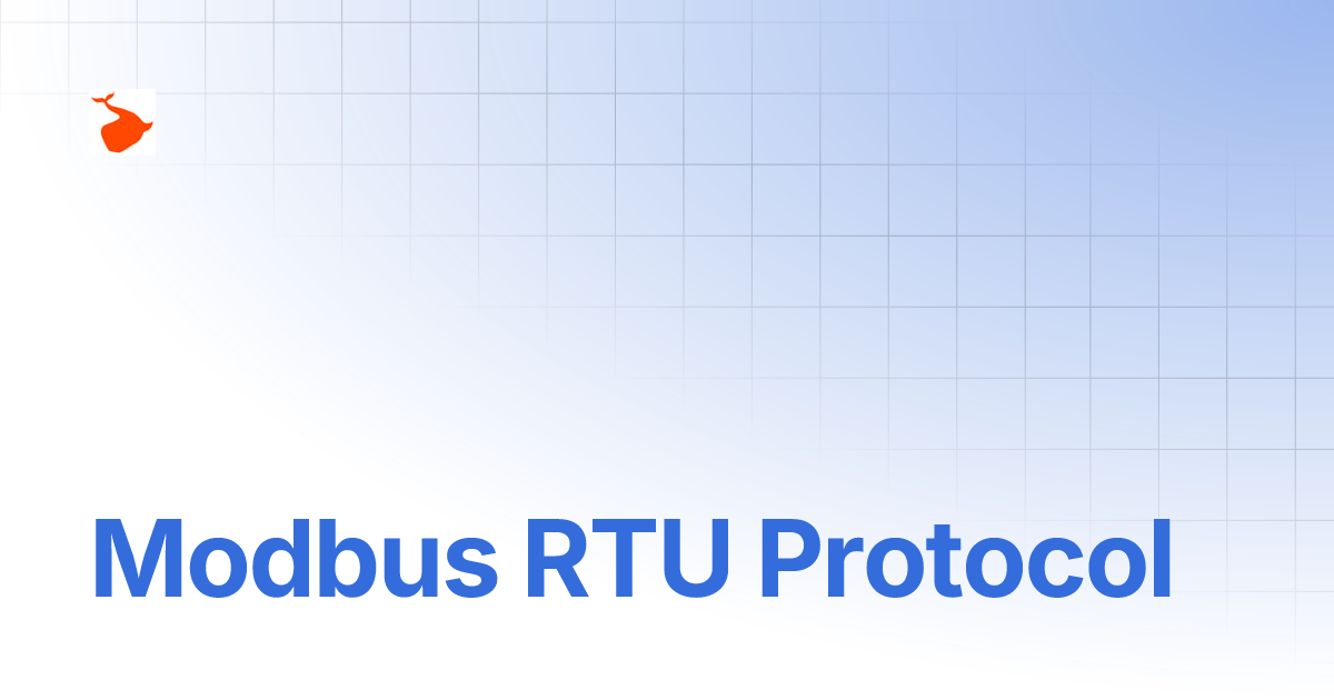 Modbus RTU Protocol | LORRIC Online Documents